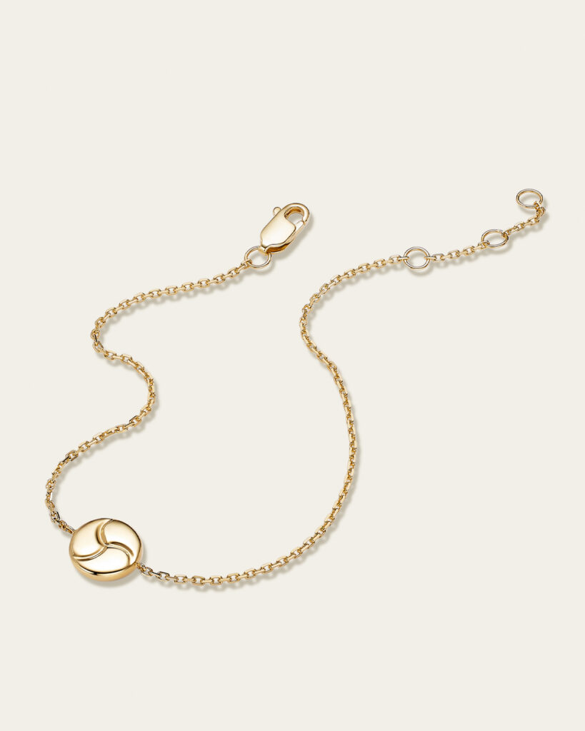18K GOLD FIVE ELEMENTS BRACELET - kifinejewelry.com